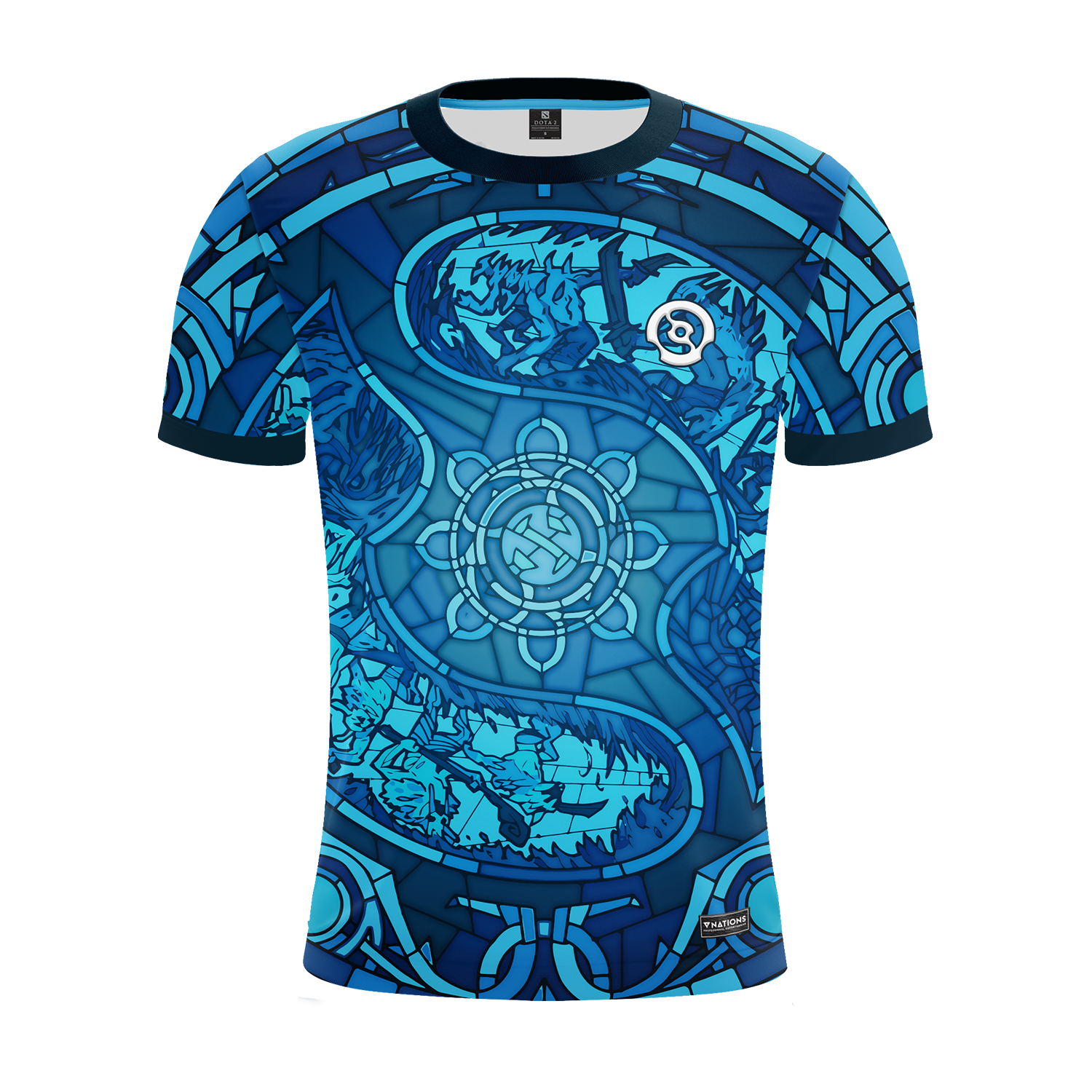 Dota 2 Logo Blue And Red